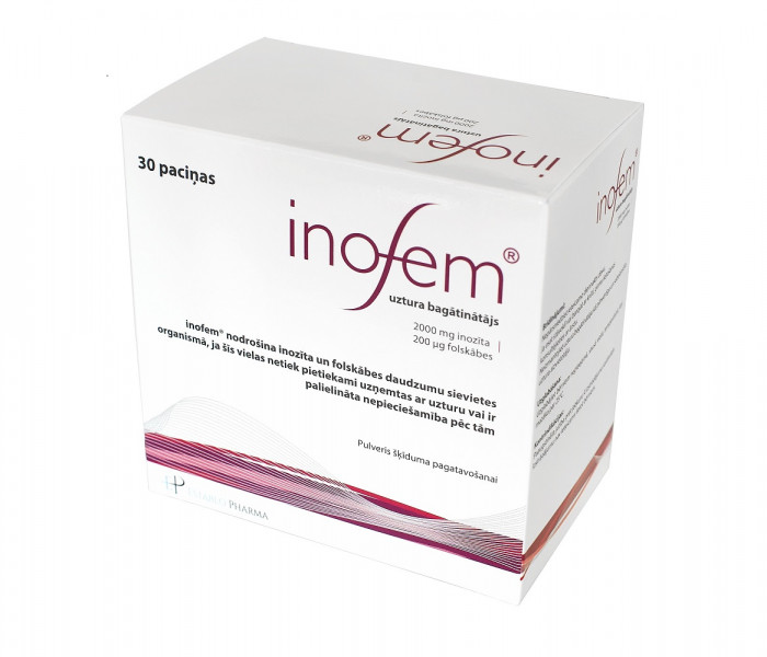 INOFEM® INOFEM® Uztura bagātinātājs sievietēm, 30 devas, der.term. 15. ...