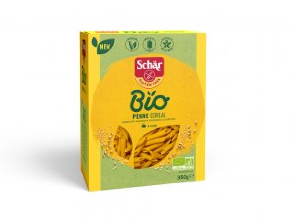 Schar BIO Penne Cereal pilngraudu makaroni bez glutēna, 350g 0684 ...